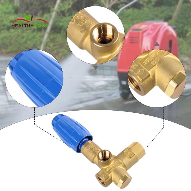 [HtongMY] Vrt100-330 Unloader Valve Directly Replace Attachment Brass ...