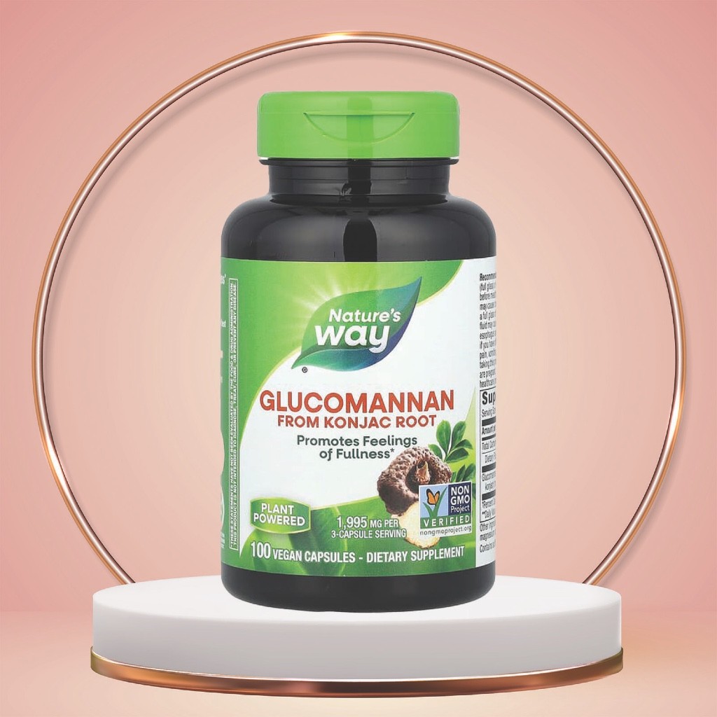 Ready Stock Nature's Way, Glucomannan from Konjac Root, 1,995 mg, 100 ...