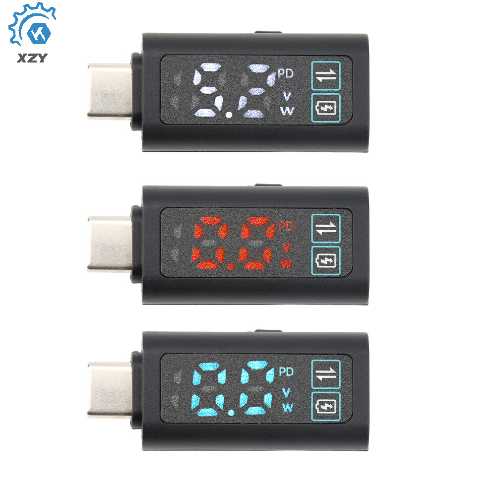 DC5-24V Intelligent Digital Voltage and Power Display Meter Tester ...