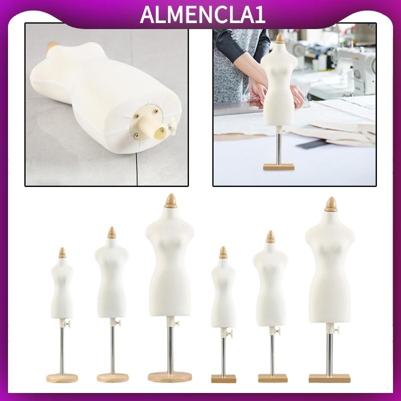 [AlmenclaabMY] Doll Mannequin Torso Stand Doll Dress Form Mannequins ...