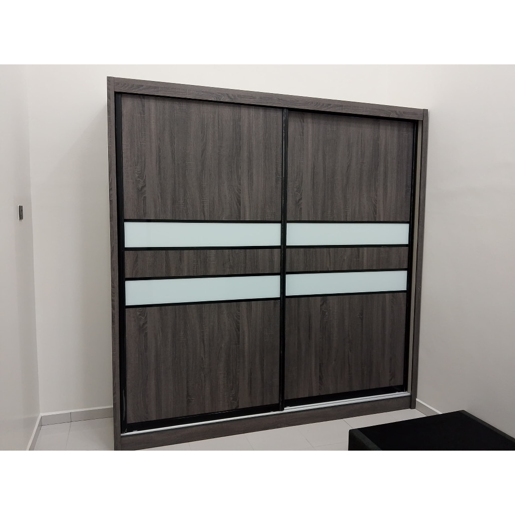 𝙏𝙀𝙍𝙈𝙐𝙍𝘼𝙃 Almari Baju Almari Pakaian 8x8kaki | Shopee Malaysia