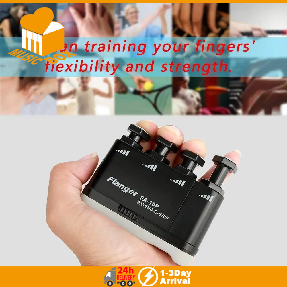 Flanger FA-10P Finger Exerciser ABS Finger Strength Trainer for Guitar ...