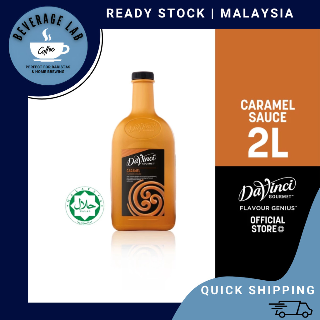 BEVERAGE LAB DaVinci Gourmet Caramel Sauce (2L) | Shopee Malaysia