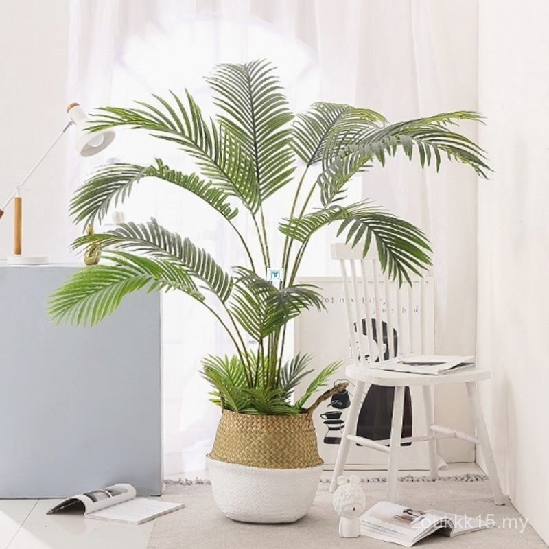 60-88CM Pokok Palma Tiruan Tumbuhan Palsu Daun Plastik | Shopee Malaysia