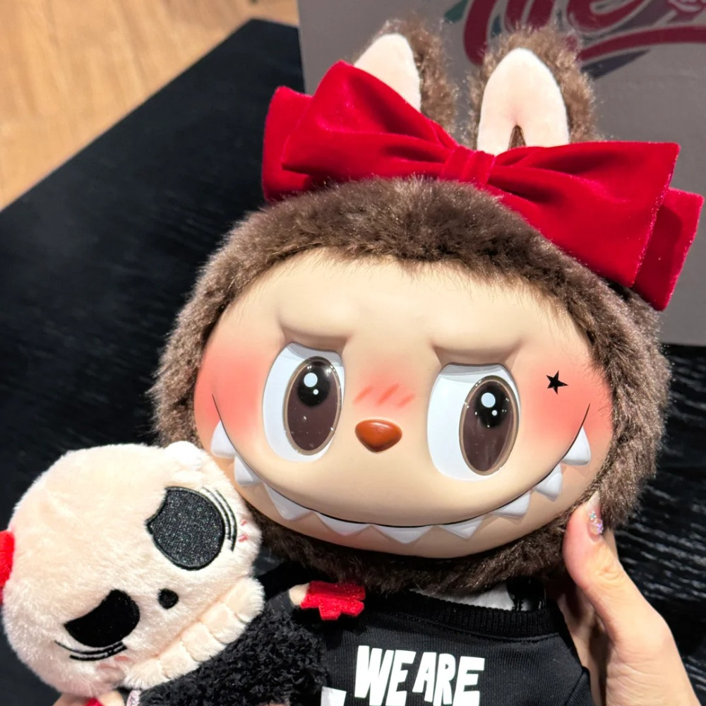 FR For Labubu Candy Bowknot Hair 3.0 Labubu Accessory Rainbow Colors ...