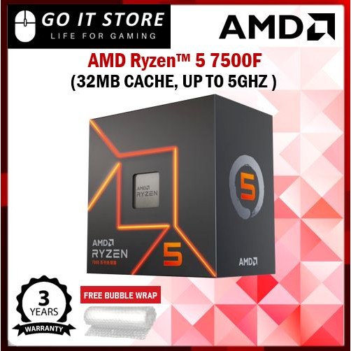 AMD Ryzen™ 5 7500F (+ MOTHERBOARD SET) AMD CPU | Shopee Malaysia