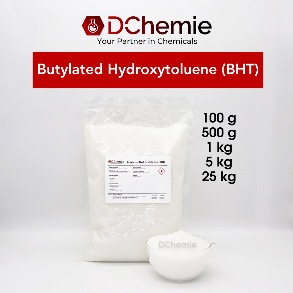 Butylated Hydroxytoluene BHT, Food Grade | Shopee Malaysia