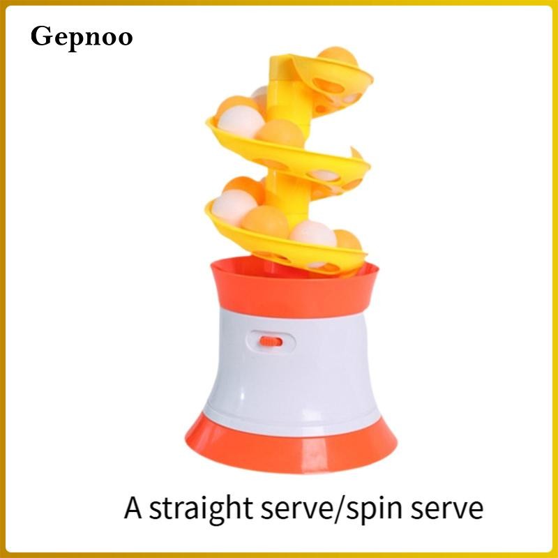 Gepnoo Table Tennis Robot Professional Automatic Launcher Pong Ball ...