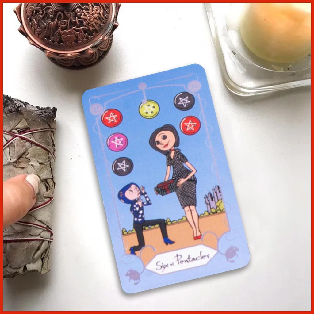 Tarot Cards Deck Board Cards Game Portable Divination Interesting Board ...