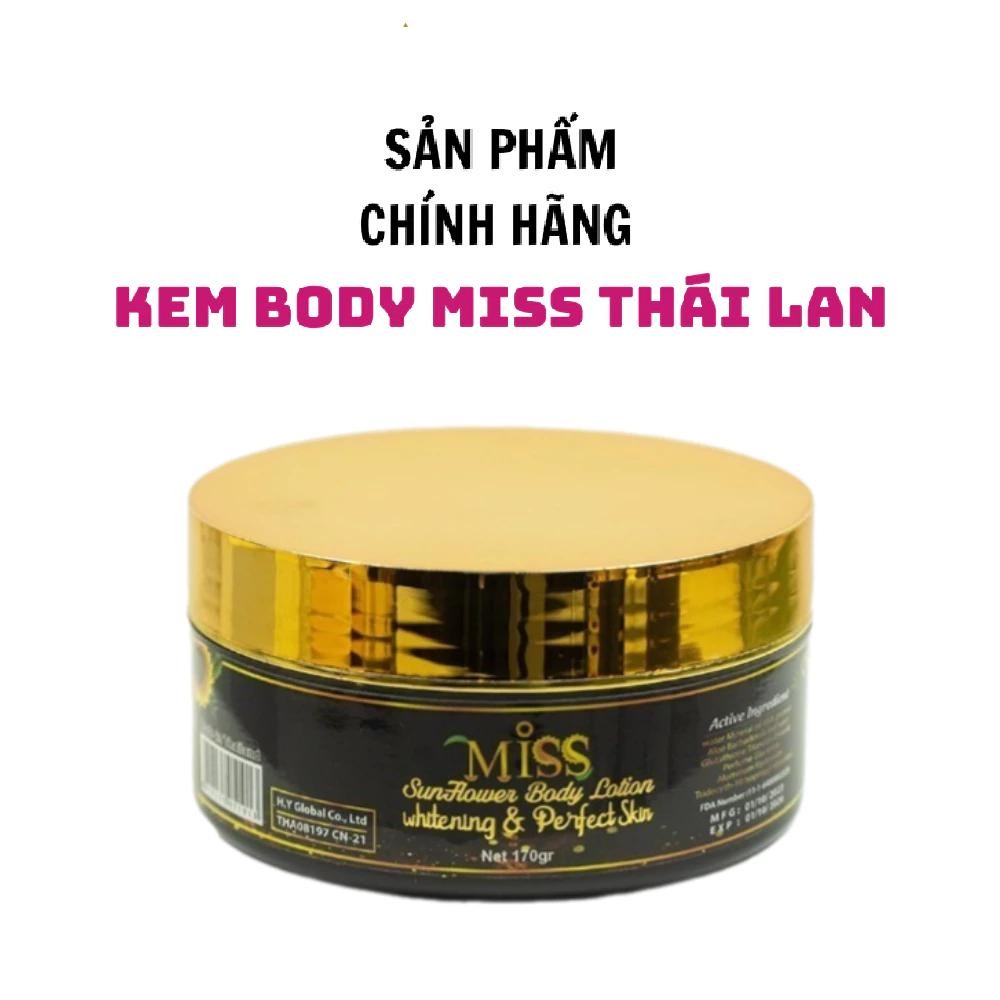 Miss Thailand Body Lotion [Genuine] Say NO to CHEAP product (170g ...
