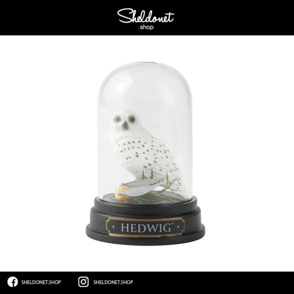 Enesco: Wizarding World Hedwig Curiosity Cloche | Shopee Malaysia
