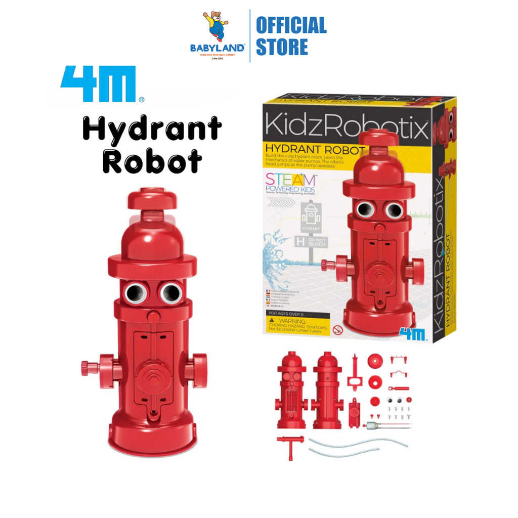 4M KidzRobotix - Hydrant Robot (8Y+) | Shopee Malaysia