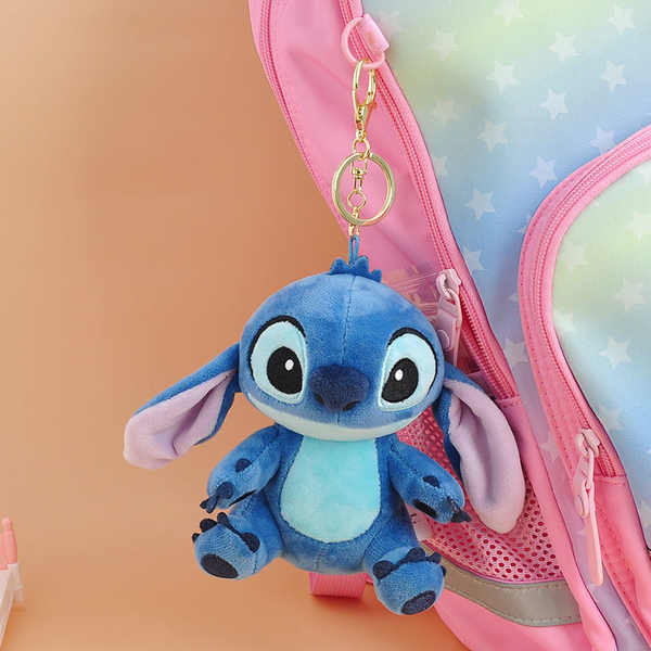 stitch keychain stitch gift Beg sekolah boneka Disney Stitch asli loket ...