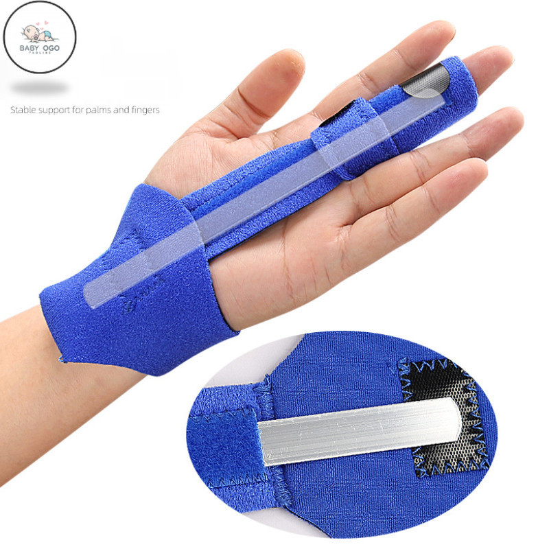 OGO 1Pc Adjustable Finger Brace Trigger Finger Splint Straighten Broken ...