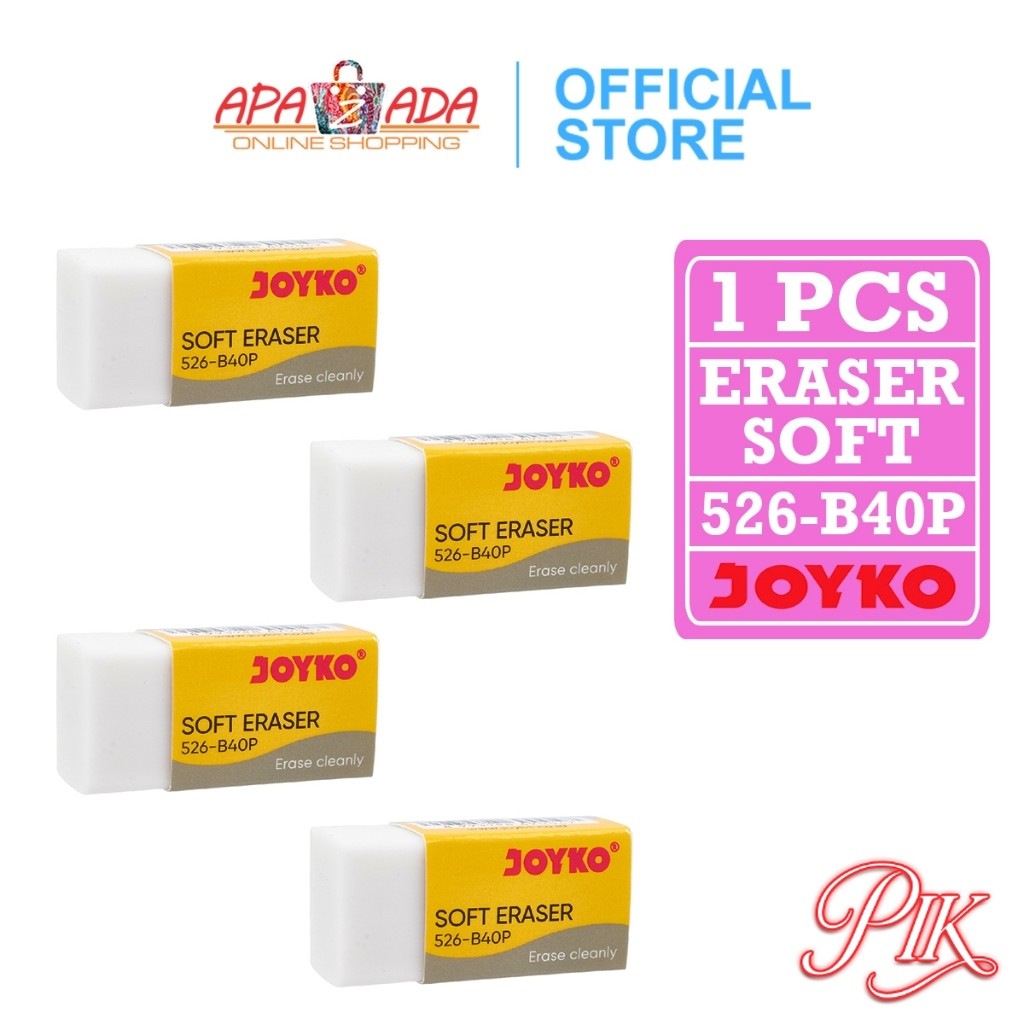 Pencil Eraser [Unit] / Small Joyko Eraser White 526-B40P | Shopee Malaysia