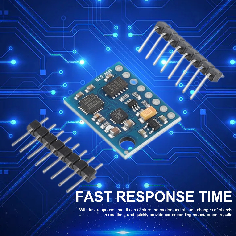 9 Axis IMU Sensor Module HMC5883L ITG3205 ADXL345 IIC Transmission 9DOF ...
