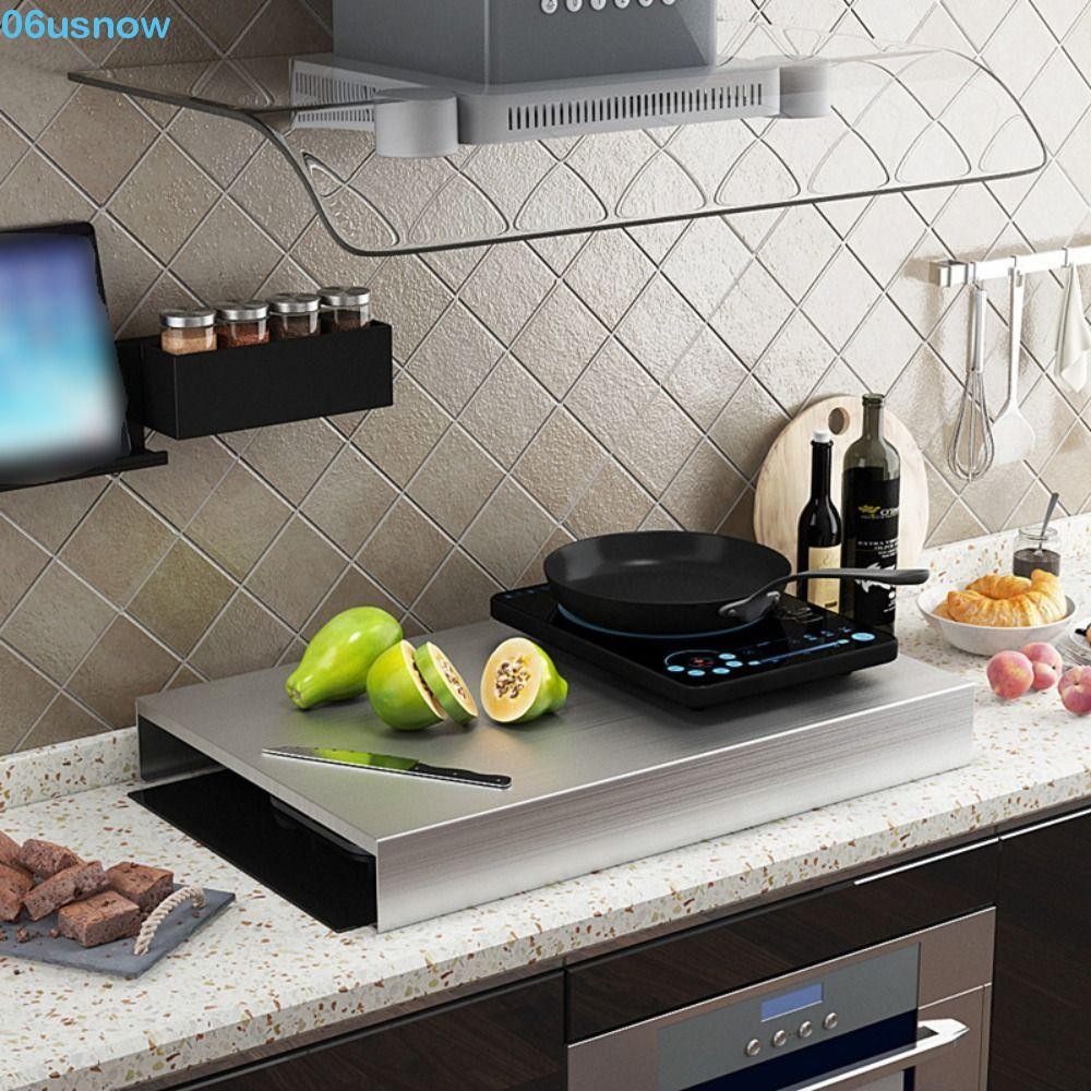 USNOW Stove Top Cover, High Load-bearing Stainless Steel Burner ...