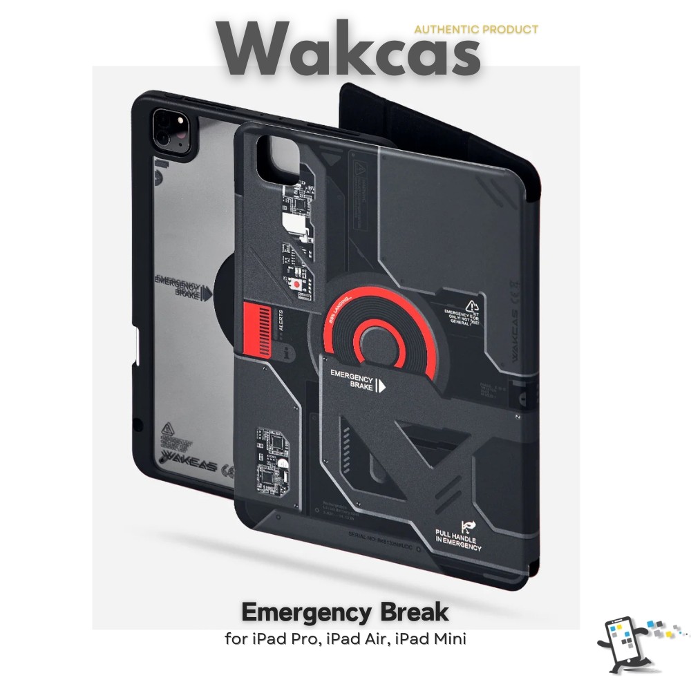 Wakcas Emergency Break Case For iPad Pro Air And Mini Paperlike Film ...