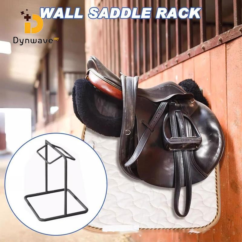 Dynwave Saddle Rack Standing for All Types of Saddles Organizer Metal ...