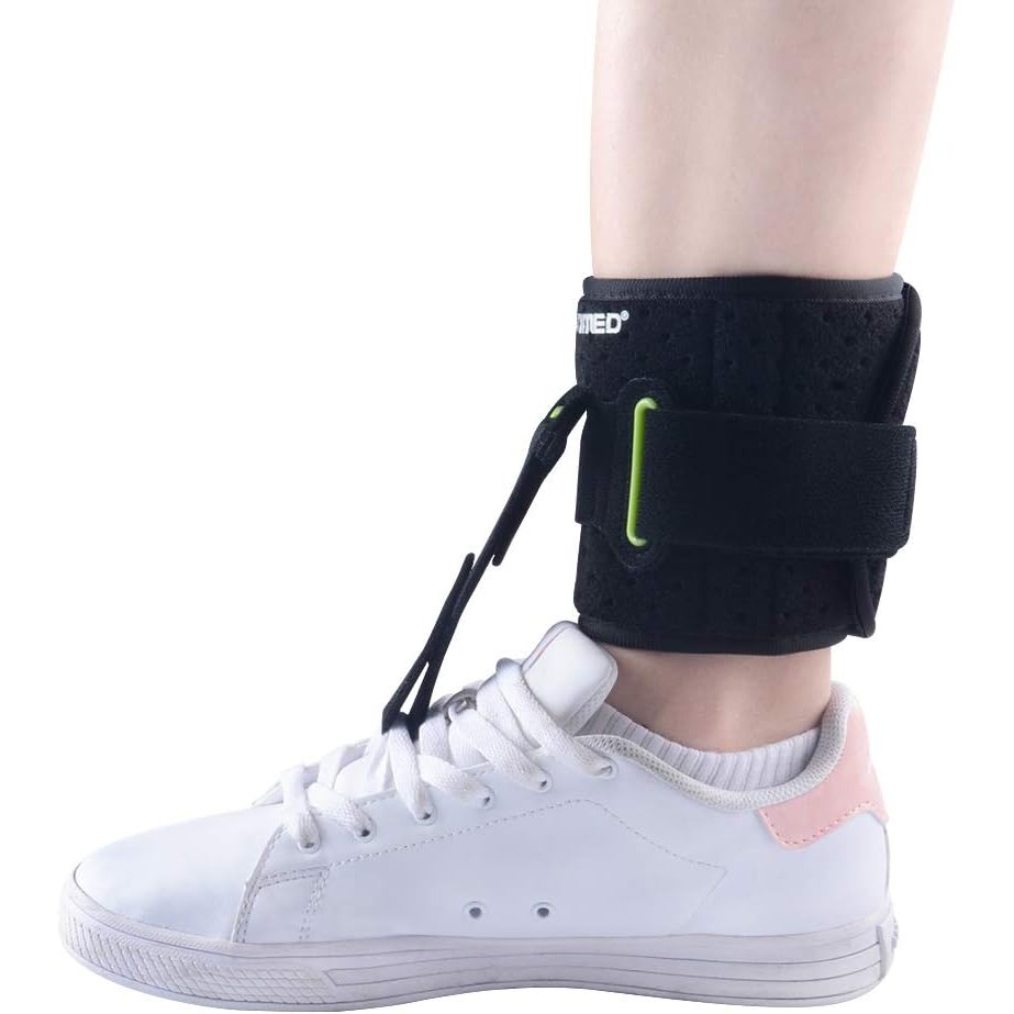 Drop Foot Support AFO AFOs Ankle Brace Strap Elevator Poliomyelitis Hemiplegia Stroke Universal ...