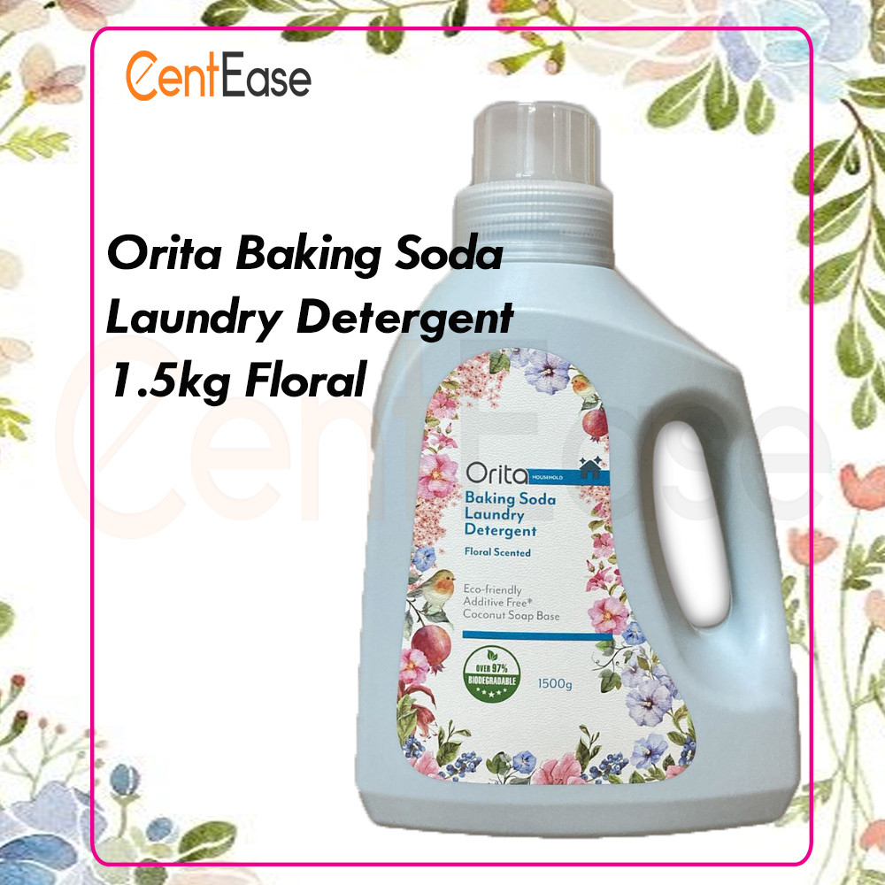 Orita Baking Soda Laundry Detergent 1.5kg (Exp: Dec 2027) - Floral ...
