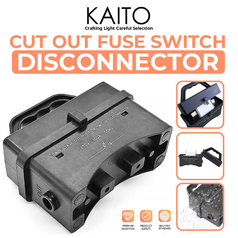 BAHAYA/ME 230V 63A/100A 50Hz Voltage Cut Out Fuse Switch Disconnector ...