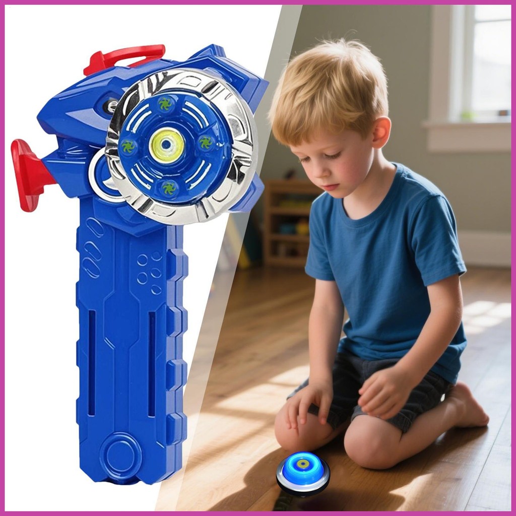 Spin Top Toy Light Up Child Spinner Top Novelty Educational Gyroscope ...