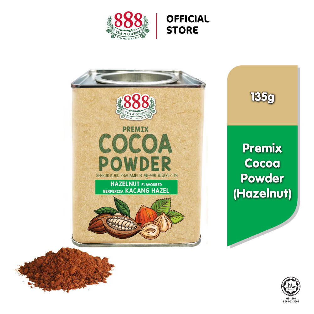 888 Premix Cocoa Powder - Hazelnut (135g) | Shopee Malaysia