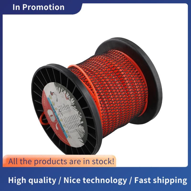 Roll 50m 2.4mm Mowing Nylon Grass Trimmer Rope Brush Cutter Strimmer ...