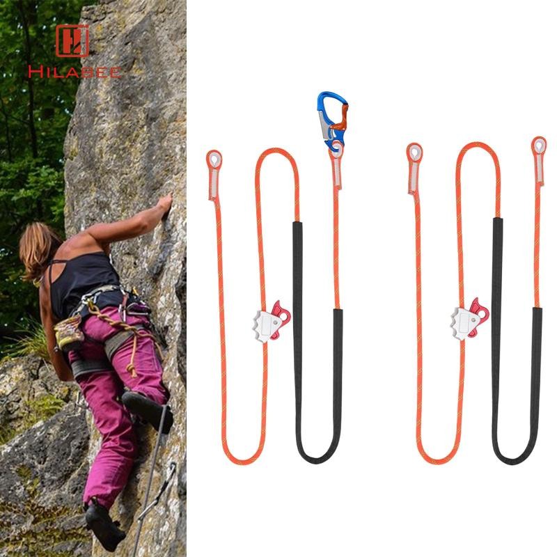 HILABEE Adjustable Positioning Rope Positioning Lanyard Length Arborist ...