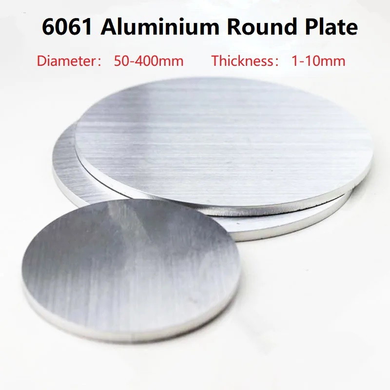 6061 Aluminum Alloy Circular Plate Thickness 0.5mm-10mm Aluminum Disc Diameter 50-300mm | Shopee ...