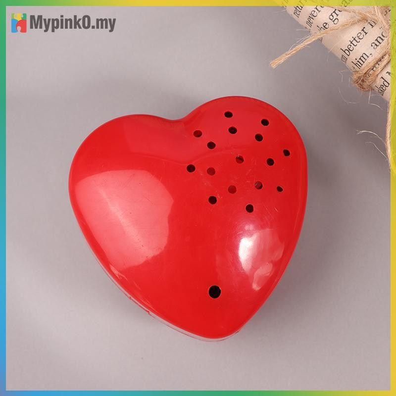 Mypink Heart Shaped Voice Recorder Mini Recorder Programmable Sound ...