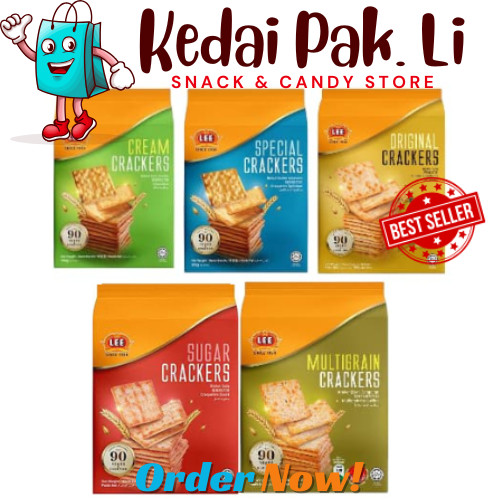 [KPL] Lee Biscuit Crackers 300-360m (Multigrain/Special/Cream/Original ...
