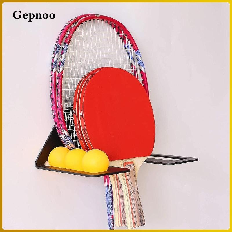 Gepnoo Ping Pong Paddle Holder Table Tennis Racket Display Rack Heavy ...