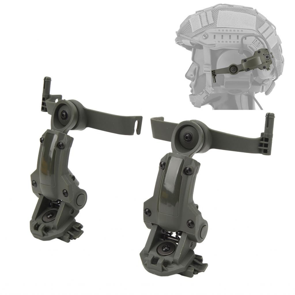 Helmet Rail Adapter Headphone Mount ARC Accessories Easy To Install ...