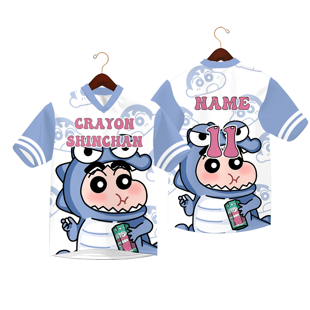 Women's Crayon Shin-chan Cute Bow Cartoon Print Design Fashionable ...