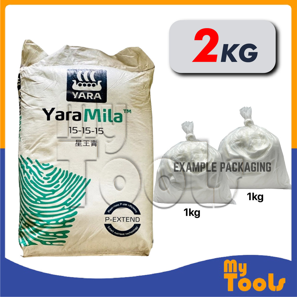 M.Machinery YaraMila 15-15-15 (2KG) Baja YaraMila Compound Fertilizer ...
