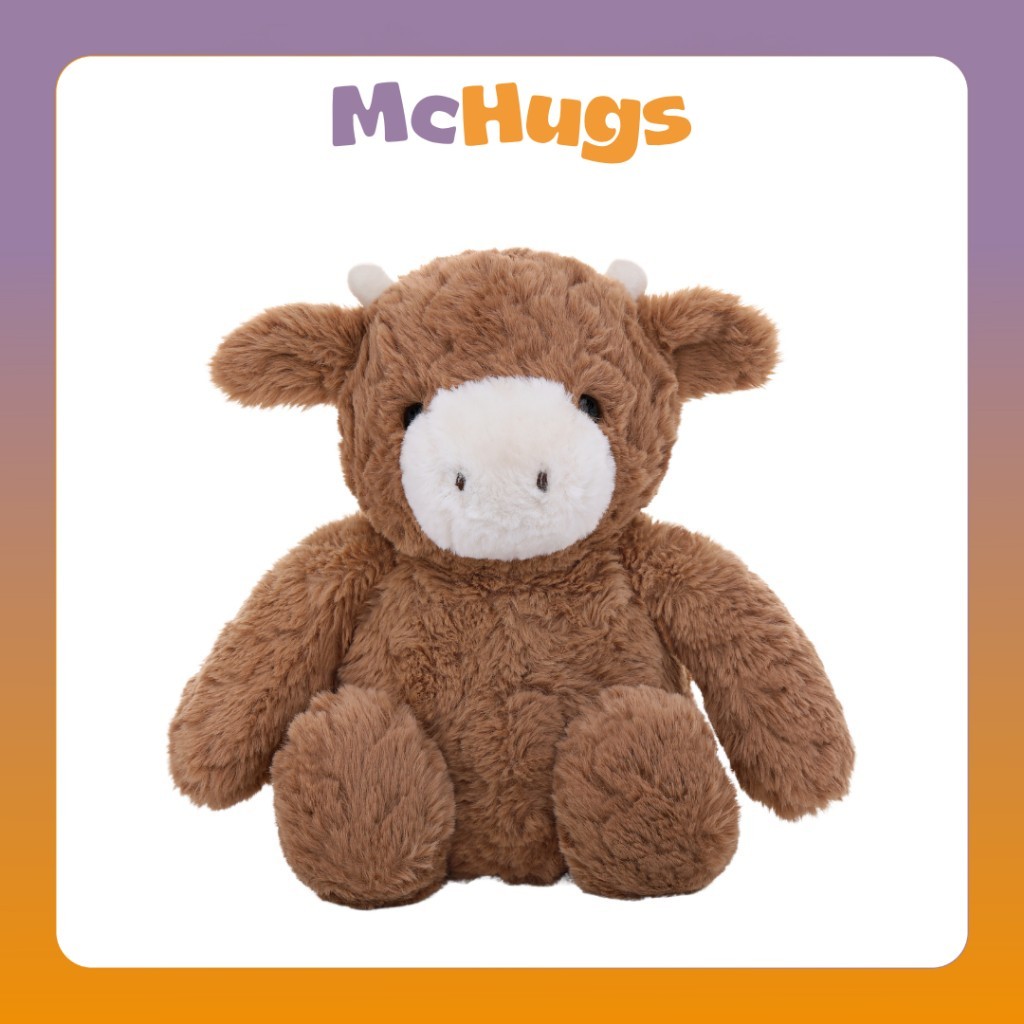Anak Patung - McHugs Fred Cow Plush | Shopee Malaysia