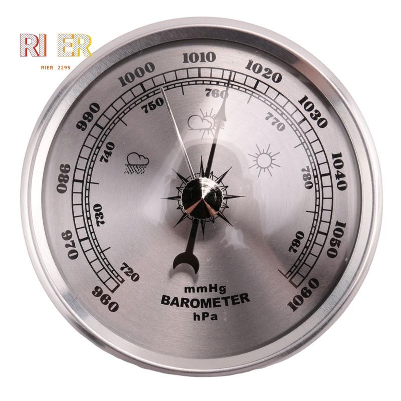 for Home Pressure Gauge Weather Station Metal Wall Hanging Barometer ...