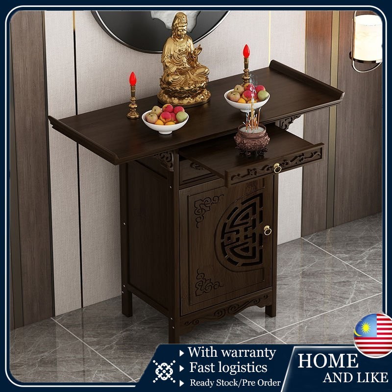 Altar Buddha Shrine Household Buddha Shrine Altar Modern Minimalist ...