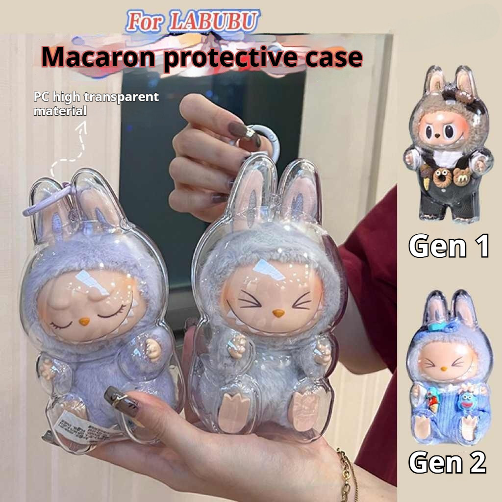 Protective Case for LABUBU V2/V1 Case The Monsters Standing&Sitting ...