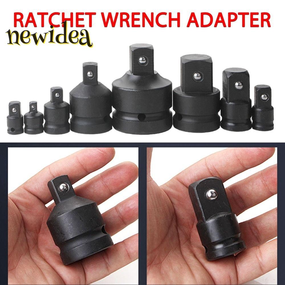NEWIDEA 1Pcs Ratchet Wrench Adapter, Square Sleeve 1/2" 3/4" 3/8" 1 ...