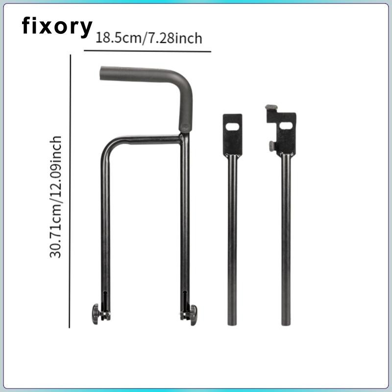 fixory Kids Bike Training Handle Parent Bar Iron Bicycle Balance Bar ...