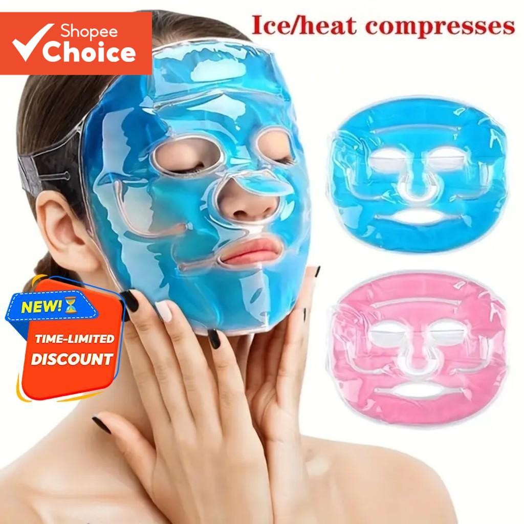 1pc Ice Mask, Beauty Sleeping Hot & Cold Mask, Cold Compress For Post ...