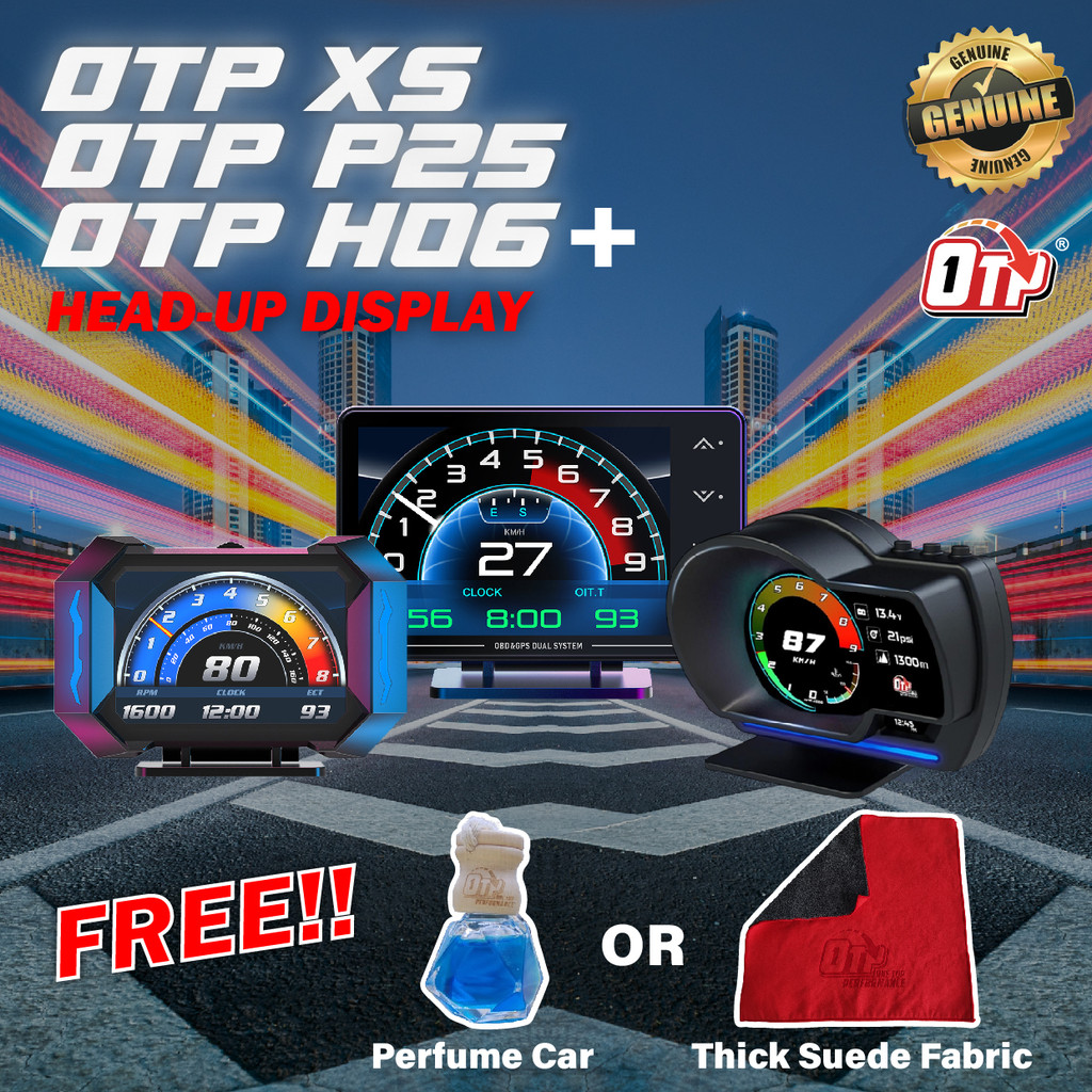 OTP-XS P25 P6 OBD2 Meter Proton Saga BLM Exora Persona Waja CPS Gen2 ...