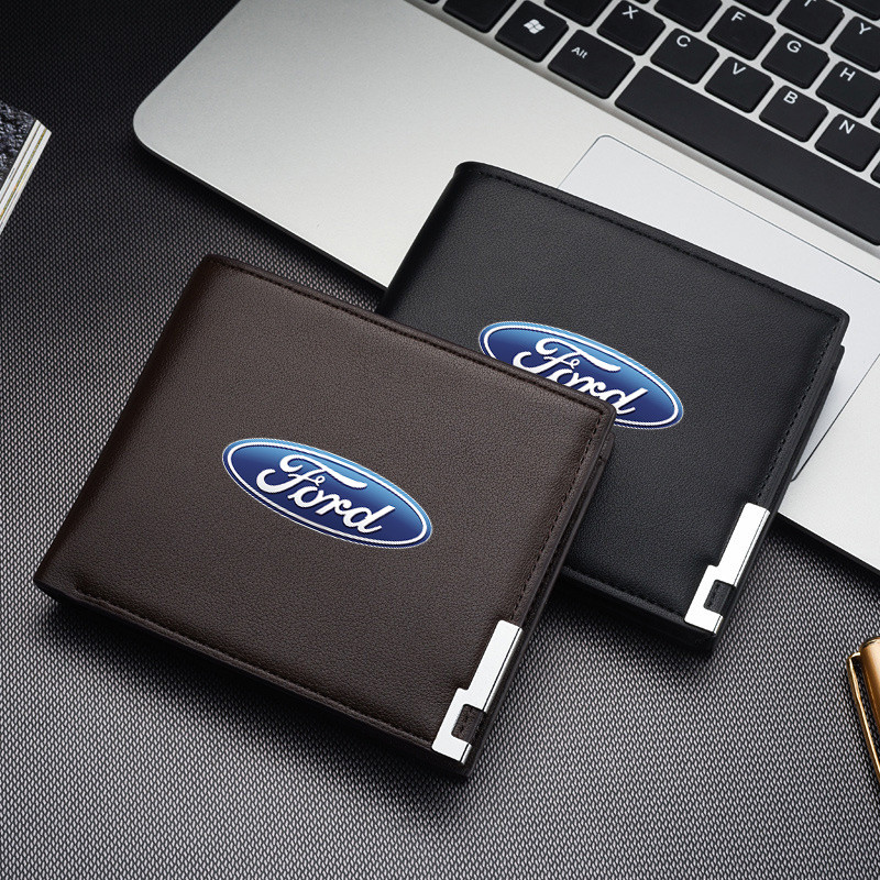 Business Car Logo Wallet Leather Driver Licence Holder Key Card Bag For ...