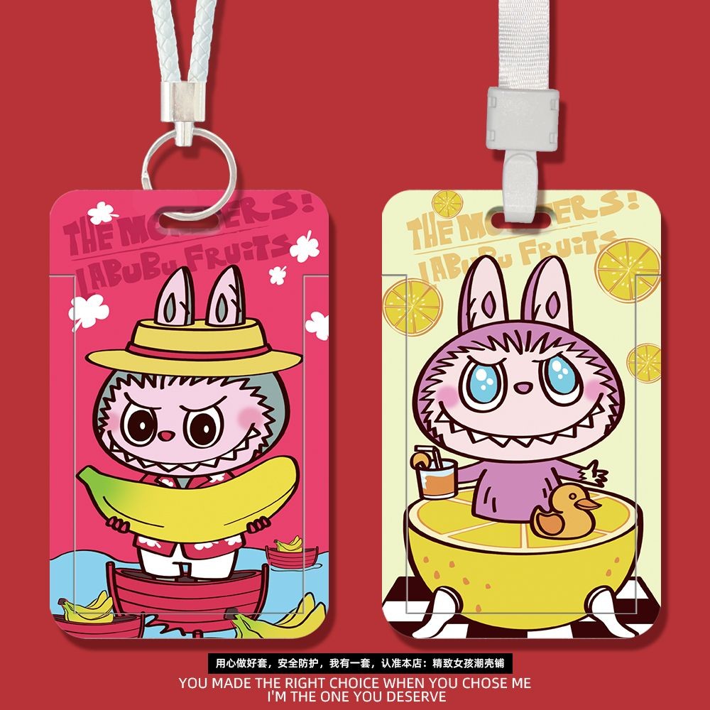 [labubu Card Holder] labubu labubu Student Card Holder School Card ...