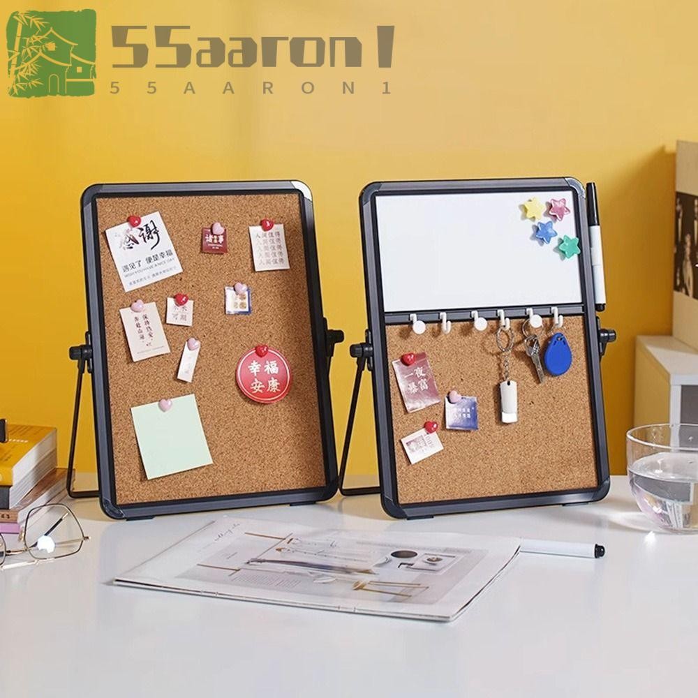 AARON1 Cork Message Board, Magnetic Hanging/Free Standing Notice Pin ...
