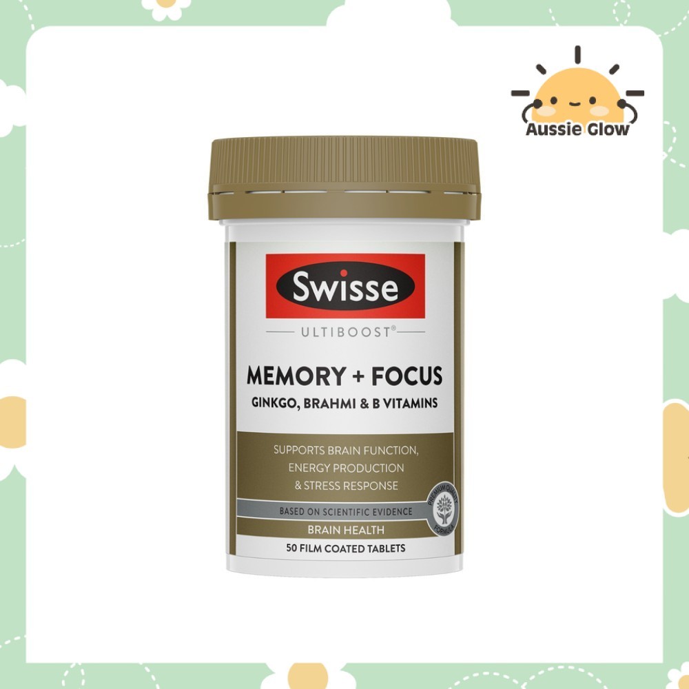 Swisse Ultiboost Memory + Focus (50 Tablets) | Shopee Malaysia