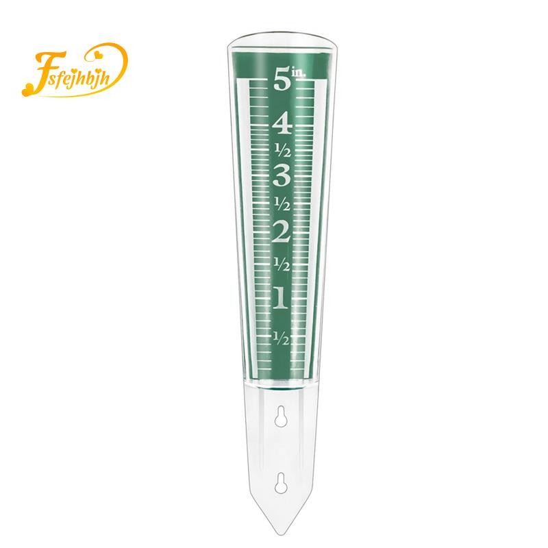 5-Inch Garden Rain Gauge Rain Gauge Outdoor Rain Gauge Garden Rain ...